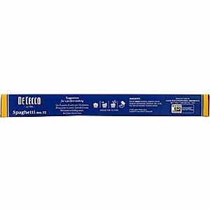 De Cecco Enriched Macaroni Product - Spaghetti Pasta (16 oz ea)