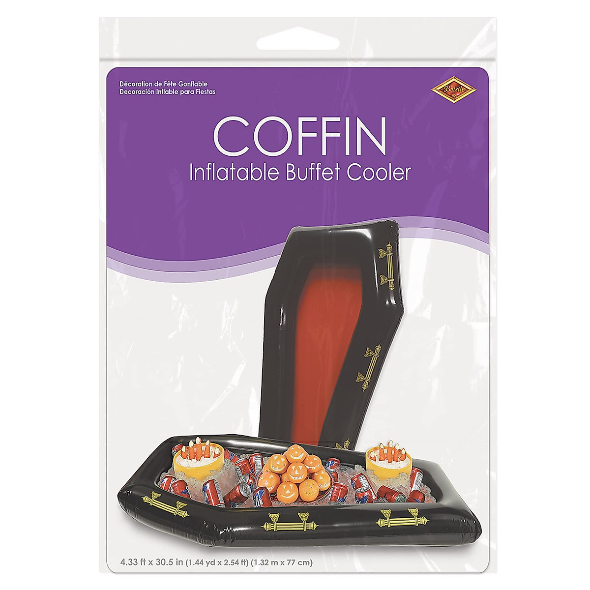 Beistle Inflatable Coffin Buffet Cooler
