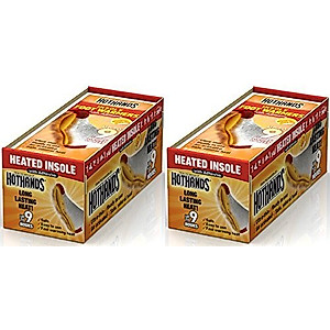 HeatMax HotHands Insole Foot Warmers (32 Pairs) W/Free Carrying Pouch