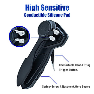 Mikirini Mobile Game Controller for iPad/Samsung Galaxy Tab/All Tablets, Hand Grip Controller with L2R2 Triggers for PUBG/Knives Out/Call of Duty