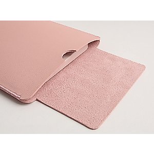 PU Leather Keyboard Sleeve Case for Logitech K380/Logitech Pebble 2/Logitech Pebble Keys 2 K380s Multi-Device Keyboard, Logitech K380 Mac Windows Chrome OS Keyboard Cover Skin Protector-Pink