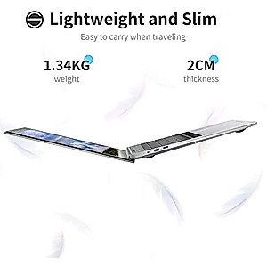 SGIN Laptop 15.6 Inch, 4GB DDR4 128GB SSD Windows 11 Laptops with Intel Celeron N4020C(up to 2.8 GHz), Intel UHD Graphics 600, Mini HDMI, WiFi, Webcam, USB3.0, Bluetooth 4.2