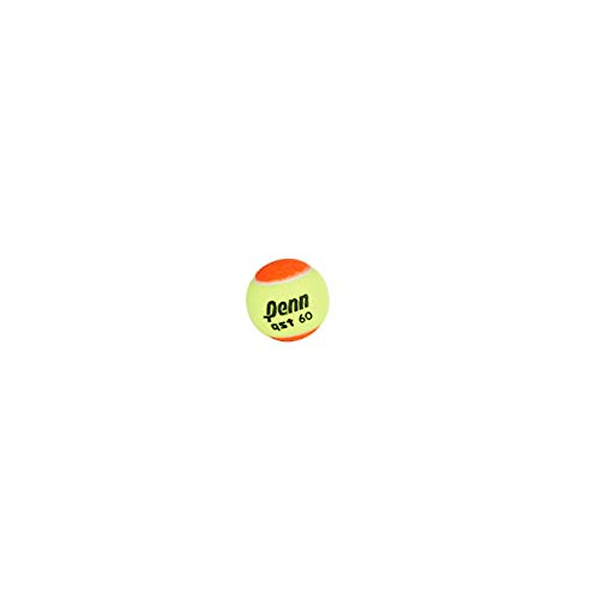 Penn QST 60 Tennis Balls - Youth Felt Orange Dot Tennis Balls for Beginners - 3 Ball Polybag