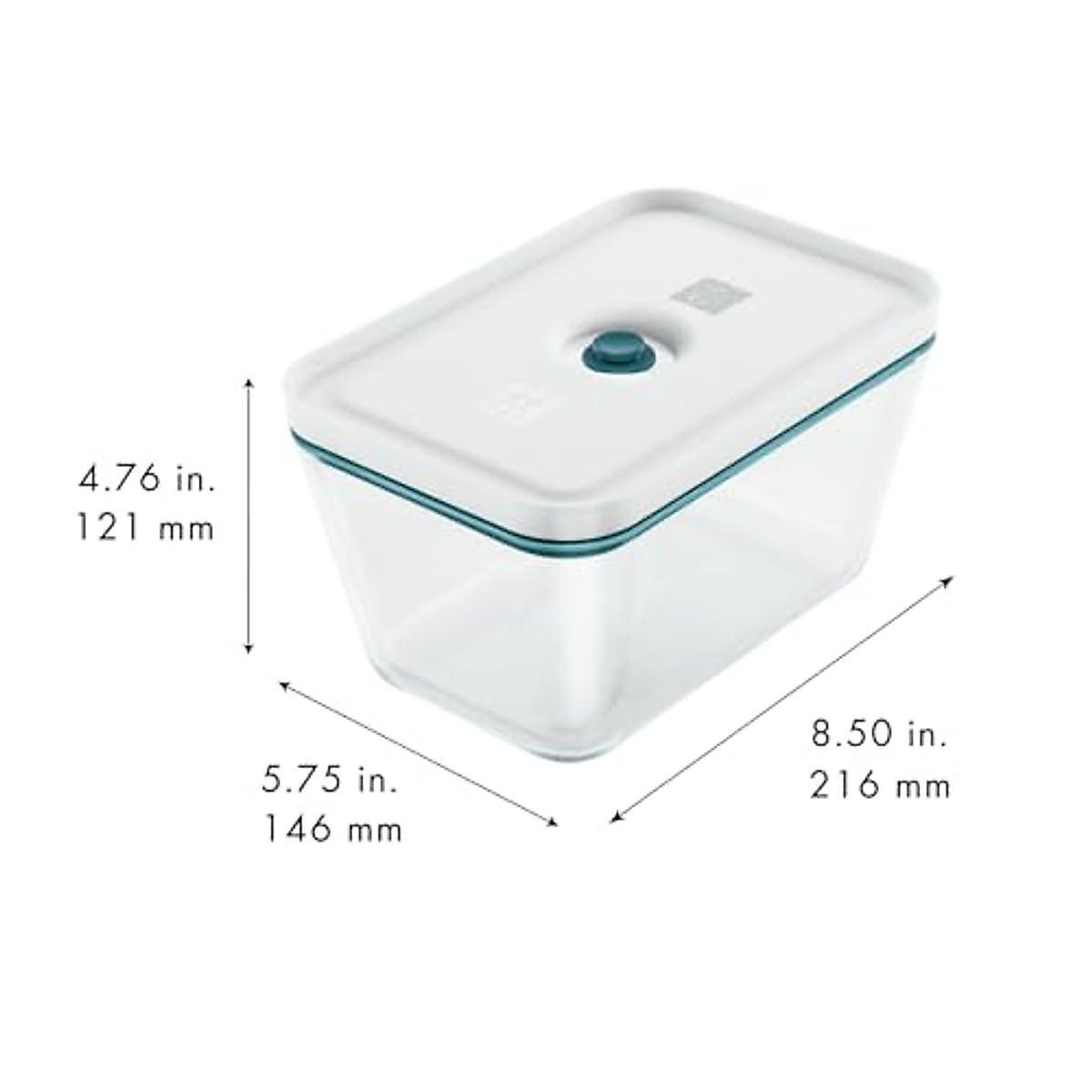 ZWILLING Fresh & Save Airtight Food Storage Container, Large, La Mer