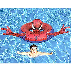 Pool Float Super Heroes Tube Pool Inflatable Water Toys Fun Summer Gift
