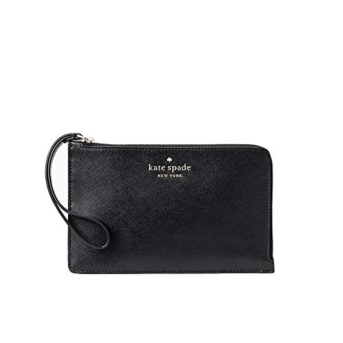 Kate Spade Women's Staci Medium L-Zip Wristlet (Black)