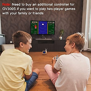 Retro Handheld Games Console with 308 Classic Games 3 Inch Screen Mini TV Video Games Player Support AV Output Electronic Games Xmas Gift for Boys Girls 4-12