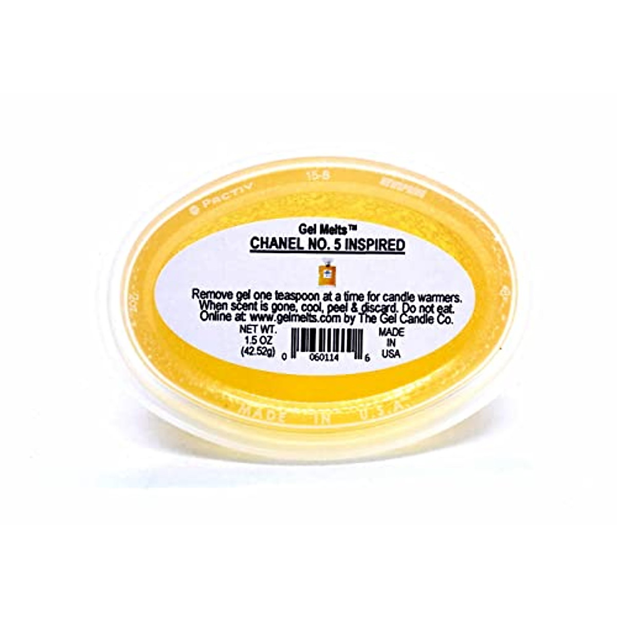 3 Pack CHANEL NO. 5 INSPIRED Aroma Gel Melts For Warmers And Burners By The Gel Candle Company PEEL, MELT AND ENJOY