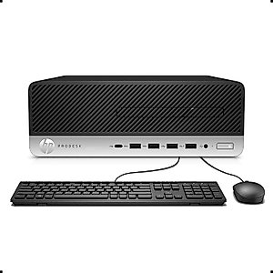 HP ProDesk 600 G3 Small Form Factor PC, Intel Core Quad i5 6500 up to 3.6 GHz, 16GB DDR4, 1TB SSD, WiFi, BT 4.0, VGA, DP, Win 10 Pro 64-Multi-Language Support English/Spanish/French(Renewed)