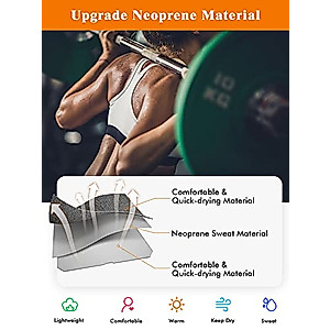 ECIFEE Waist Trimmer Belt for Women Waist Trainer Sauna Belt Tummy Control Low Back and Lumbar Support with Zipper Black