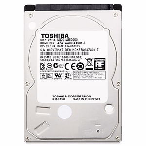Toshiba MQ01ABF050 500 GB 2.5in Internal Bare/OEM Hard Drive (Renewed)
