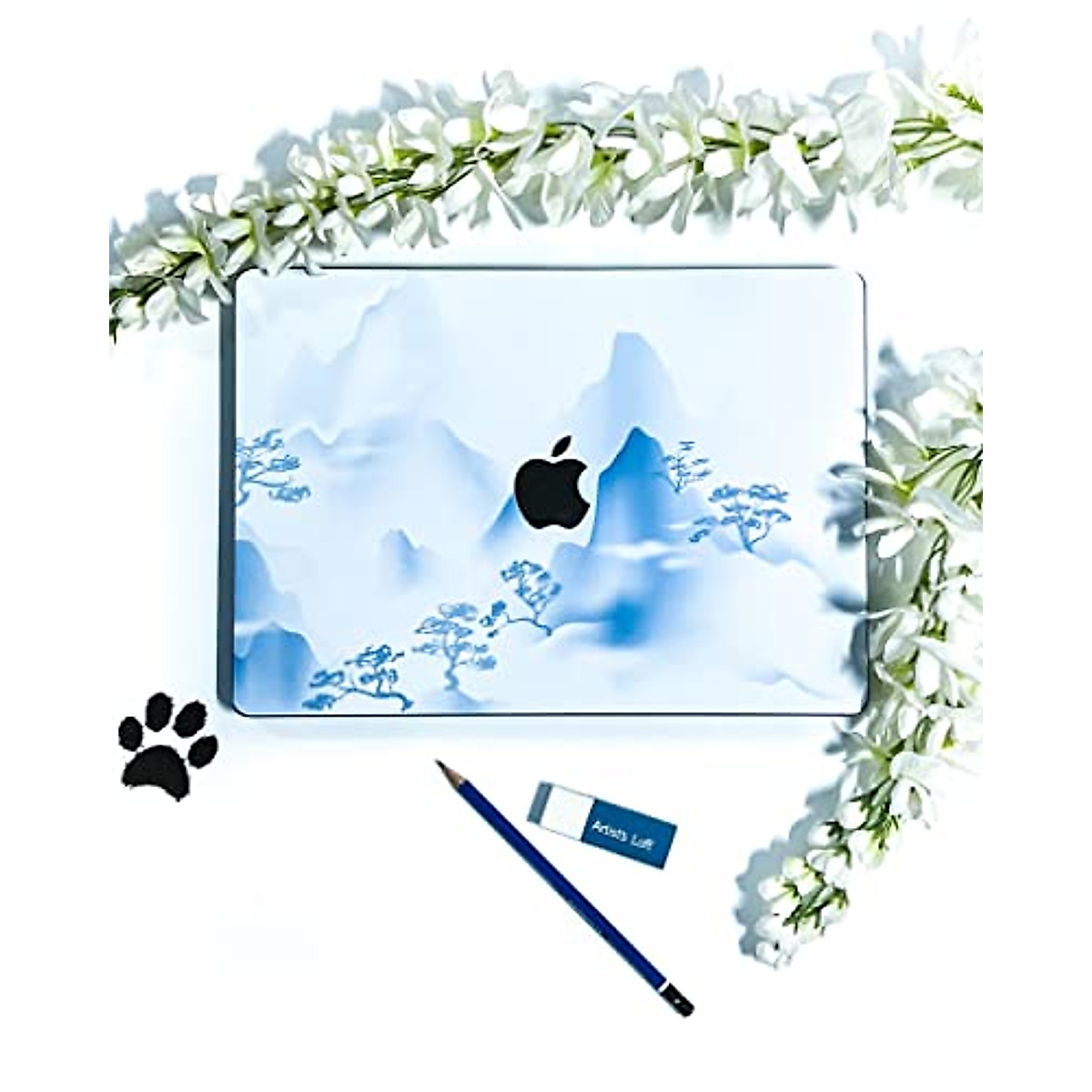 Nekoty Textured Laptop Skins compatible with MacBooks Pro 16" 14" 13" Air 13" 2019-2022 - Nirvana