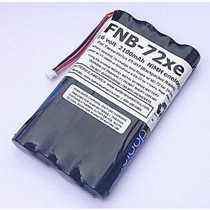 FNB-72xe: 9.6 Volt 2100mAh Ready-to-use NiMH Battery for Yaesu FT-817