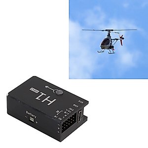 VBESTLIFE RC Helicopter Flight Controller, H1 Helicopter Flight Controller Short Cable Version with GPS Module Fits for FW450 RC Flight Helicopter