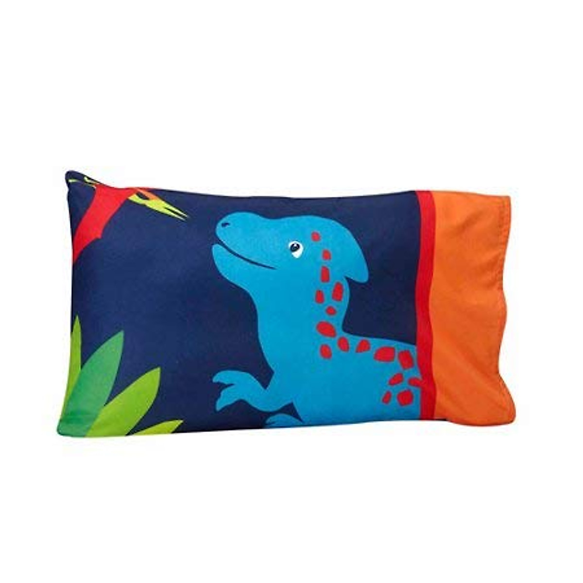 JUSTSWAG Monond SPPRANDOM Garanimals Dino-Mite Dinosaurs 4-Piece Toddler Bedding Set, Blue and Red Comforter Set for Boys