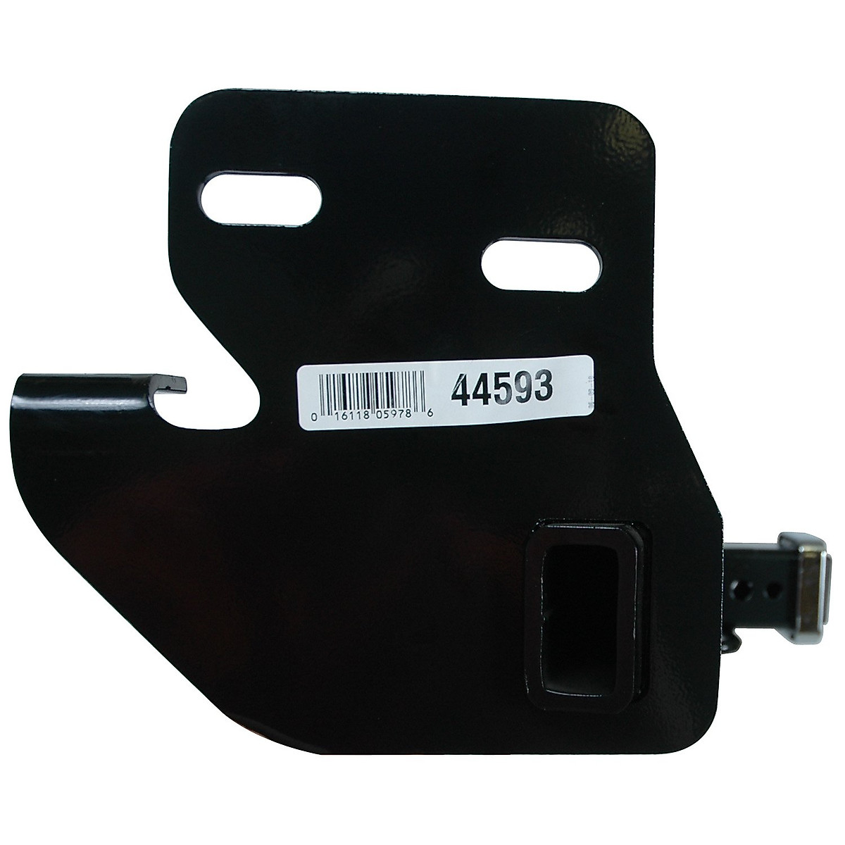 Reese Towpower 44593 Class IV Custom-Fit Hitch with 2" Square Receiver opening, includes Hitch Plug Cover , Black