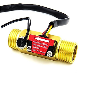 JECOMPRIS 3pcs 4 Water Flow Meter Hall Flow Meter Hall Sensor Water Purifiers Hall Effect Sensor Hall Effect Water Sensor Hall Effect Water Meter Cfm Meter Water Golden