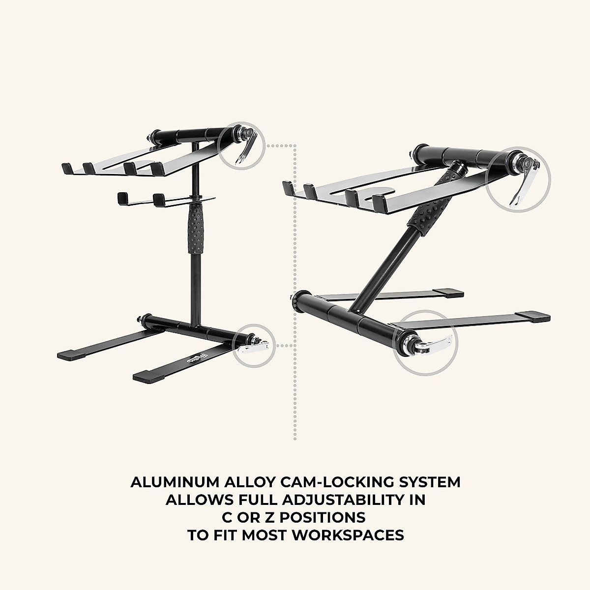 Headliner Los Angeles Digistand Pro Folding DJ Laptop Stand (HL20005)