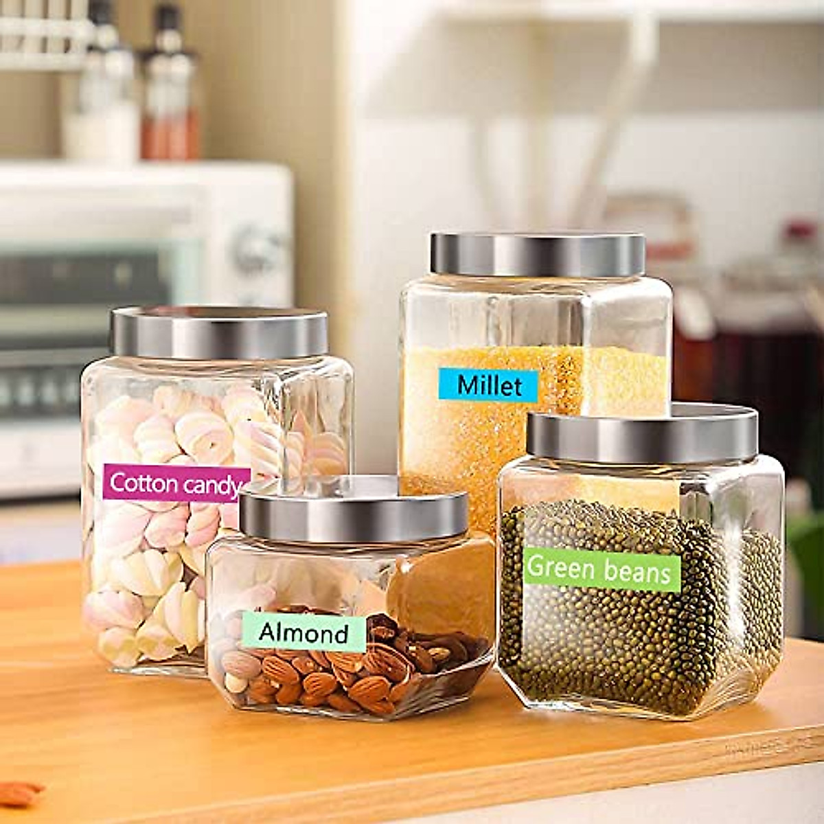 Absonic 6-Pack Label Maker Tape Compatible for Brother P Touch Label Tape Tze 12mm 0.47 Laminated Tape Tz 1/2" Colored Label for PTouch PT-D220 PT-D210 PT-H110 PT-D400 PT-1880 PT-D610BT PT-D600