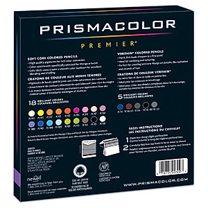 Prismacolor Premier Colored Pencils, Manga Colors, 23 Pack
