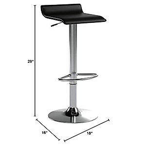 Winsome Spectrum Stool, Black