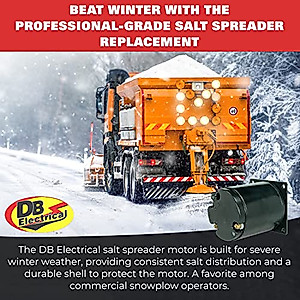 DB Electrical 430-21001 Salt Spreader Compatible With/Replacement For Meyer All Models All 690-060, 690-060A, 0202000, 0202000AM, 36218, 67-2220, 4854420-M048HM, 4854440, HM02223, 10711N, 94-09-1002