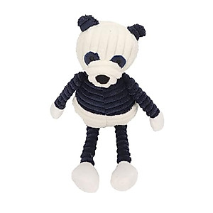 Cyrank Dog Toys, Panda Shape Plush Dog Toy Stuffed Animal Dog Toys Durable Interactive Dog Crinkle Toy Cute Squeaky Dog Toy Puppy Chew Toys for Teething Small Dog Toys for Boredom and Stimulating