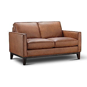 Pimlico 100% Top Grain Leather Loveseat