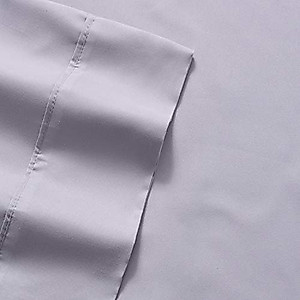 Queen Sheets Lilac - 6 Piece 1500 Supreme Collection Fine Brushed Microfiber Deep Pocket Queen Sheet Set Bedding - 2 Extra Pillow Cases, Great Value, Queen, Lilac