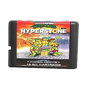 Sega Md Game Card - Teenage Mutant Ninja Turtles Hyper Stone Heist For 16 Bit Sega Md Game Cartridge Megadrive Genesis System