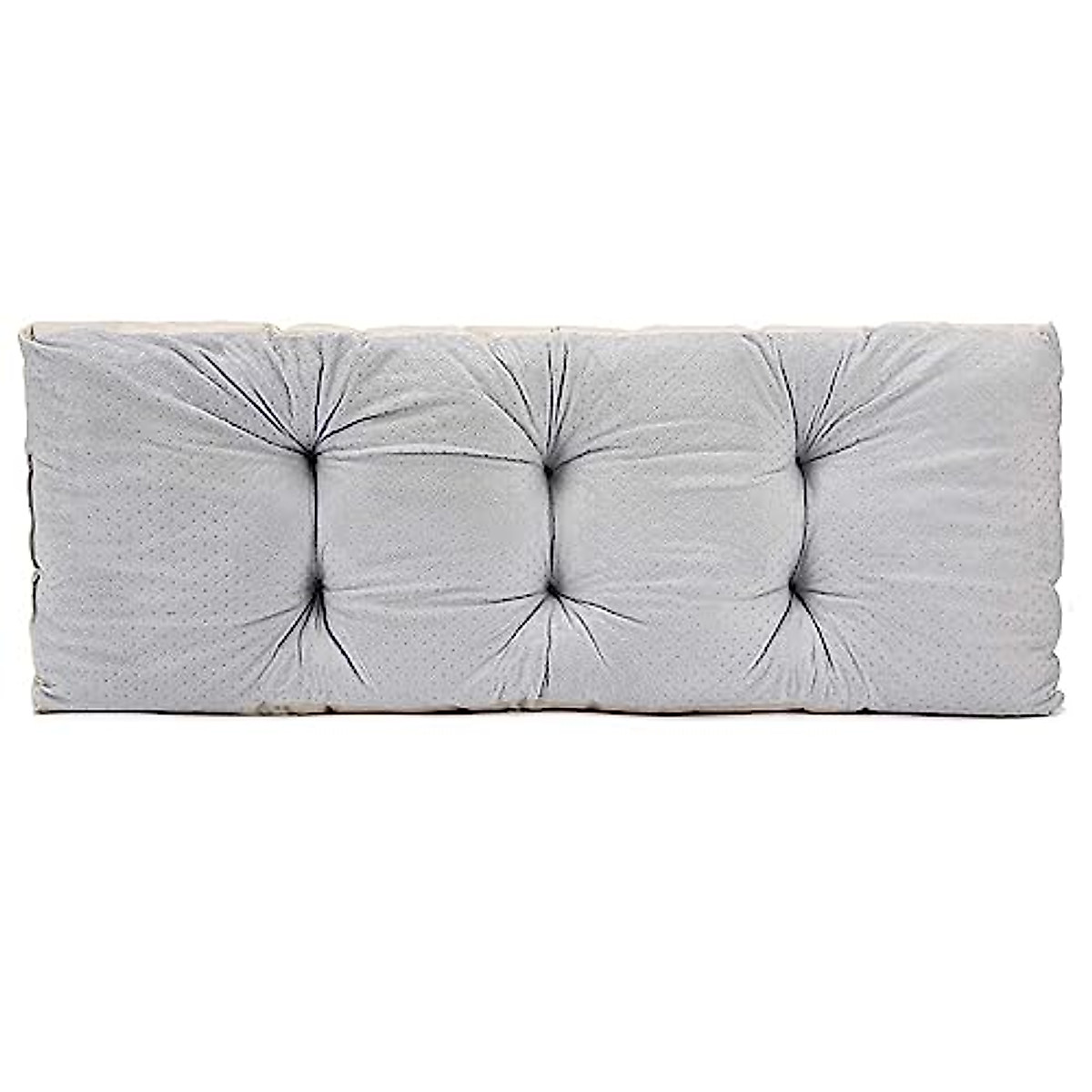 SEKUMDAN Bench Cushion Outdoor Chair Lounge Cushions Durable Non-Skid Tufted Overfilled Seat Pad for Porch Swing Piano Loveseat Outdoor Indoor Furniture (36 in L x 14 in W x 2.5 in T, Cream)