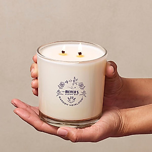 Mrs. Meyer's Clean Day Garden Heirloom Scented Soy Candle, Large, Moonflower Scent, 14 Ounce Candle