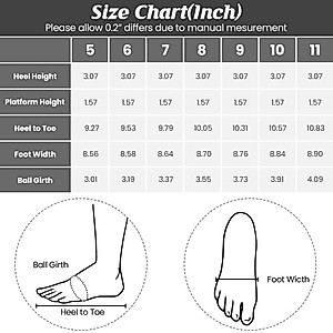 READYSALTED Chunky Platform Sandals for Women Comfortable Gladiator Open Toe High Heeled with Buckle Ankle Strap Block Summer(JAFFA10-White-07)