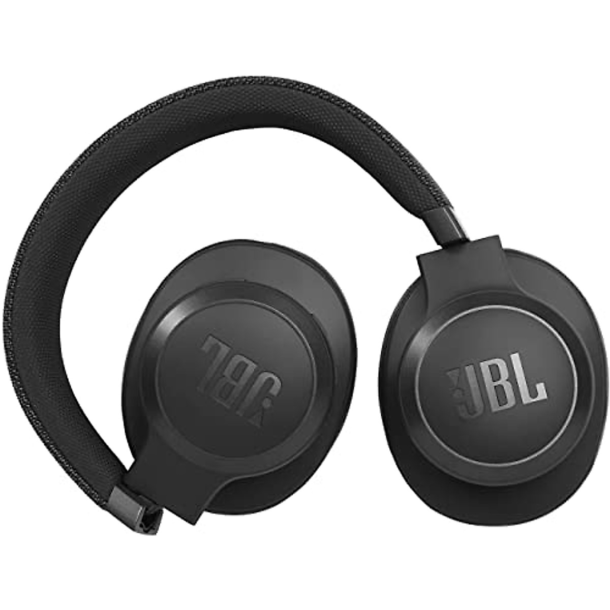 JBL Live 660NC Wireless Over-Ear Noise-Cancelling Headphones Bundle with Carrying Case (Black)