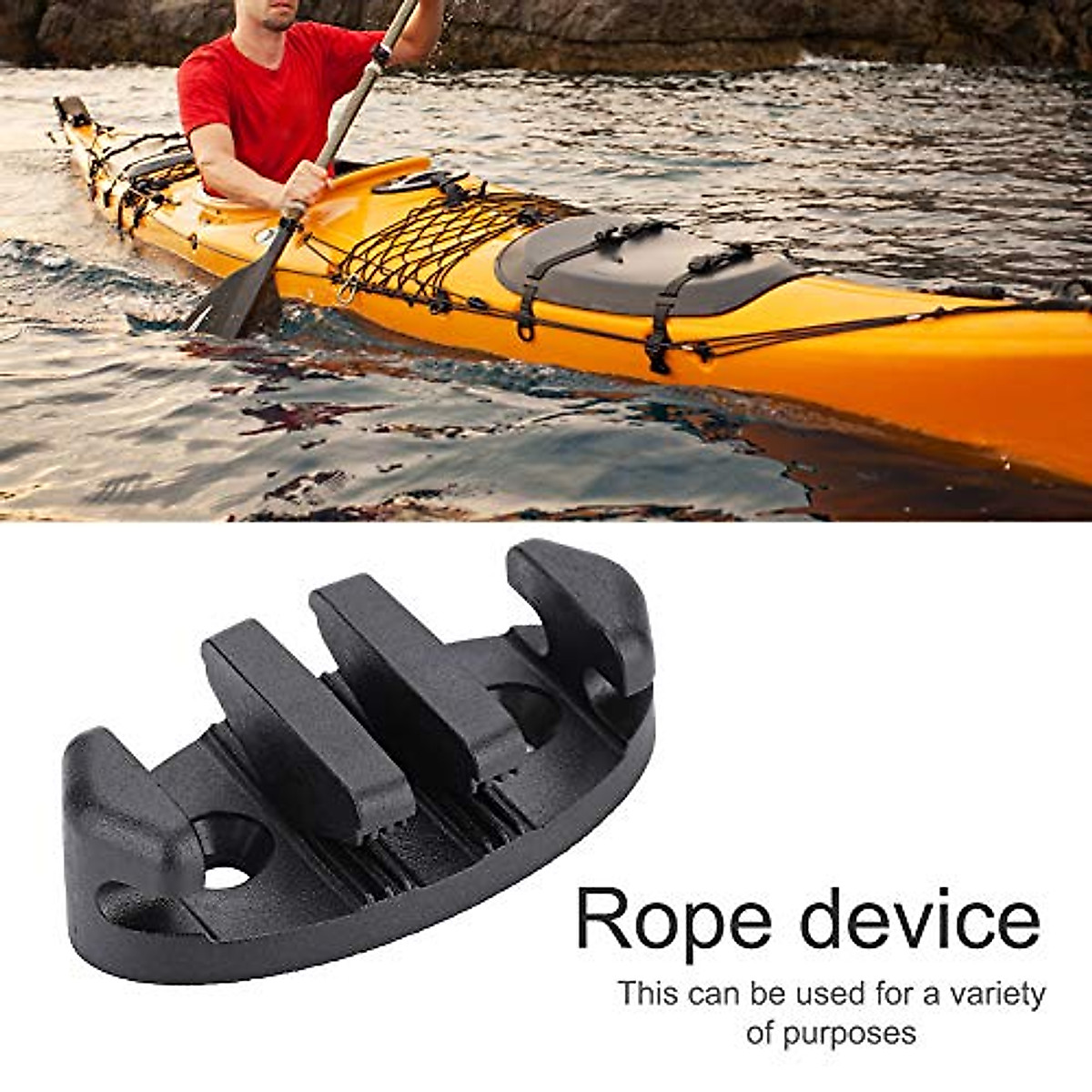 Anchor Cleat,Sturdy Cleats Boat Accessory, Position Anchor,Lace Back Design, for Trailers Temporary Docking