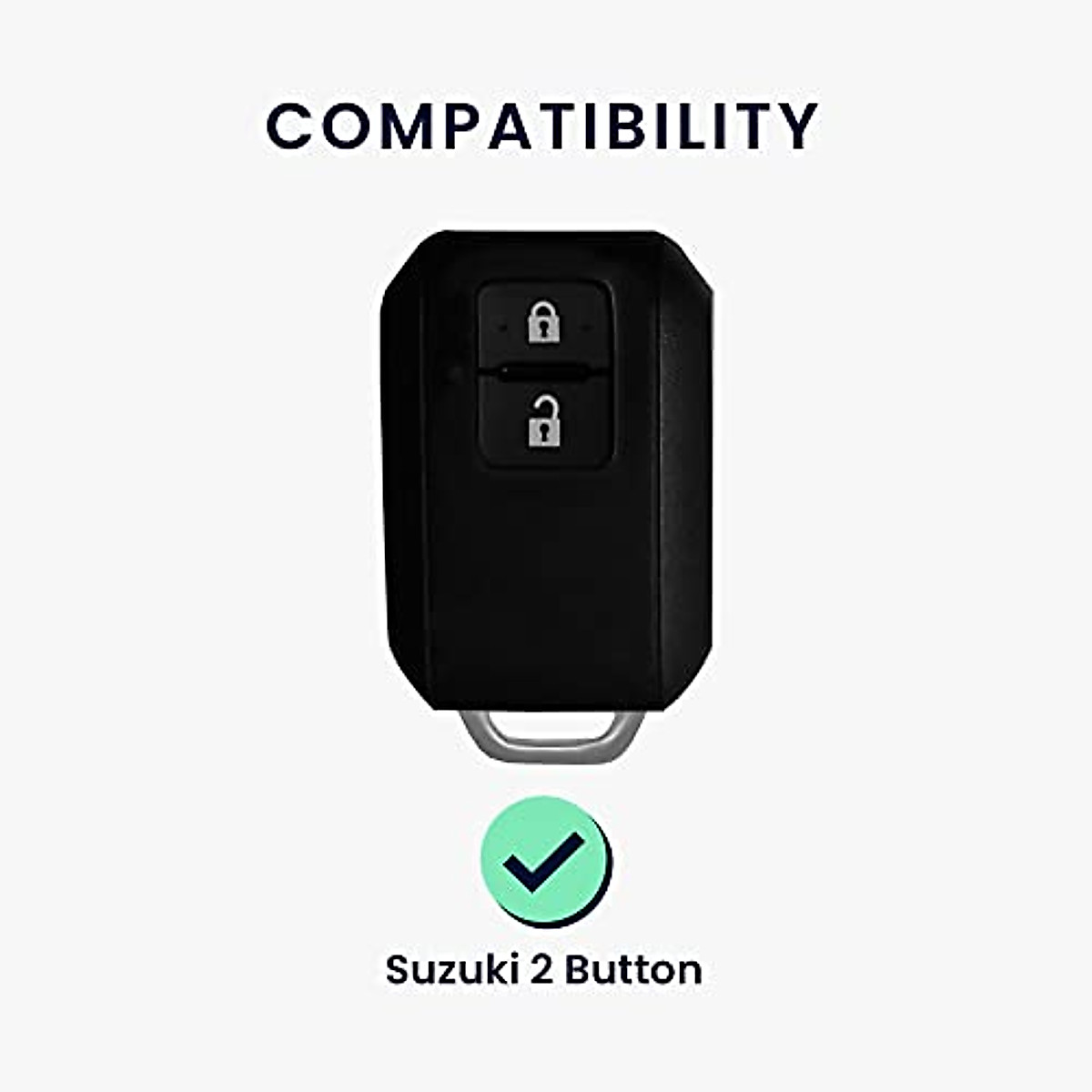 kwmobile Key Cover Compatible with Suzuki - Red