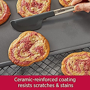 All-Clad Pro-Release Nonstick Bakeware Loaf Pan 8x4 Inch Oven Safe 450F Half Sheet, Cookie Sheet, Muffin Pan, Cooling & Baking Rack, Round Cake Pan, Loaf Pan, Baking Pan Grey