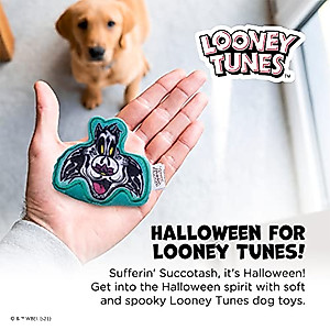 LOONEY TUNES for Pets Halloween Sylvester The Cat & Tweety Bird Silo Pet Squeaker Toys 2 Piece | Squeaky Dog Toys Small Dog Toys for Small Dogs | Halloween Dog Chew Toys,FF18363