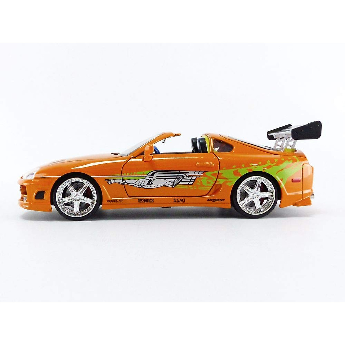 Jada 1:24 Diecast 1995 Toyota Supra with Brian O'Conner Figure, Men