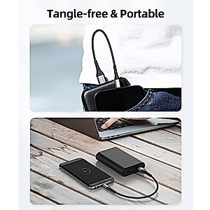 SUNGUY Micro USB Cable 1FT[3Pack] Short Braided USB 2.0 Micro Fast Charging and Data Sync Cord for Samsung Galaxy S7 Edge S6,Moto G5 G5S Plus,Sony Xperia Z3 Z5