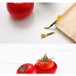 Garlic, lemon, onion, green pepper, tomato sealed fresh-keeping box, fruit and vegetable fresh-keeping box, fresh-keeping plastic garlic refrigerator 5-piece set