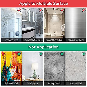 HOMOH Adhesive Shower Caddy, Bathroom Basket Shelf with Soap Dish and Hooks Wall Mounted No Drilling Rustproof Storage Organizer Racks for Bathroom, Toilet, Kitchen - 2 Pack