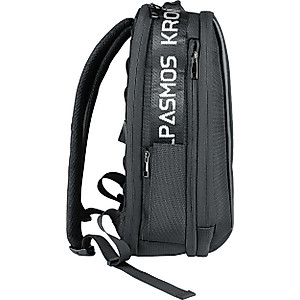 Krone Kalpasmos Carry-on Backpack, 40L Travel Backpack Flight Approved Carry On Backpack for Men & Women, Dual Layer Large Capacity Premium Leather Laptop Backpack Water Resistant Backpack