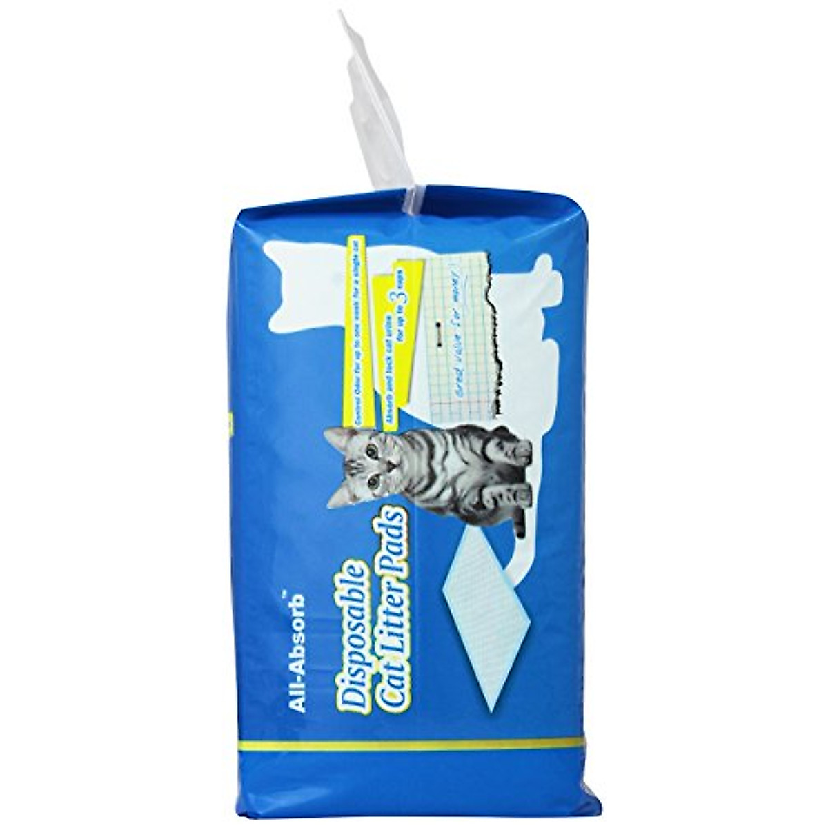 HONEY CARE All-Absorb 20 Count Cat Litter Pads, 17.1 by 11.8-Inch