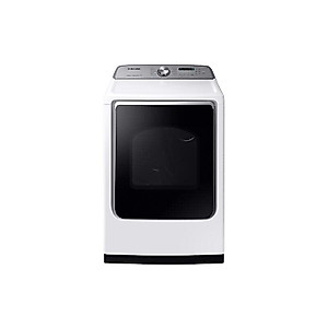 SAMSUNG 7.4 Cu. Ft. White Gas Dryer