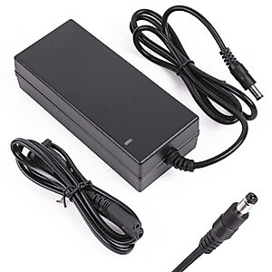42V 2A DC Charger Power Supply Adapter Connector for 36V Electric Bike Lithium Battery Charger, for 36V li-on Battery Pack, , Diameter 5.5mm, 2.1mm Green