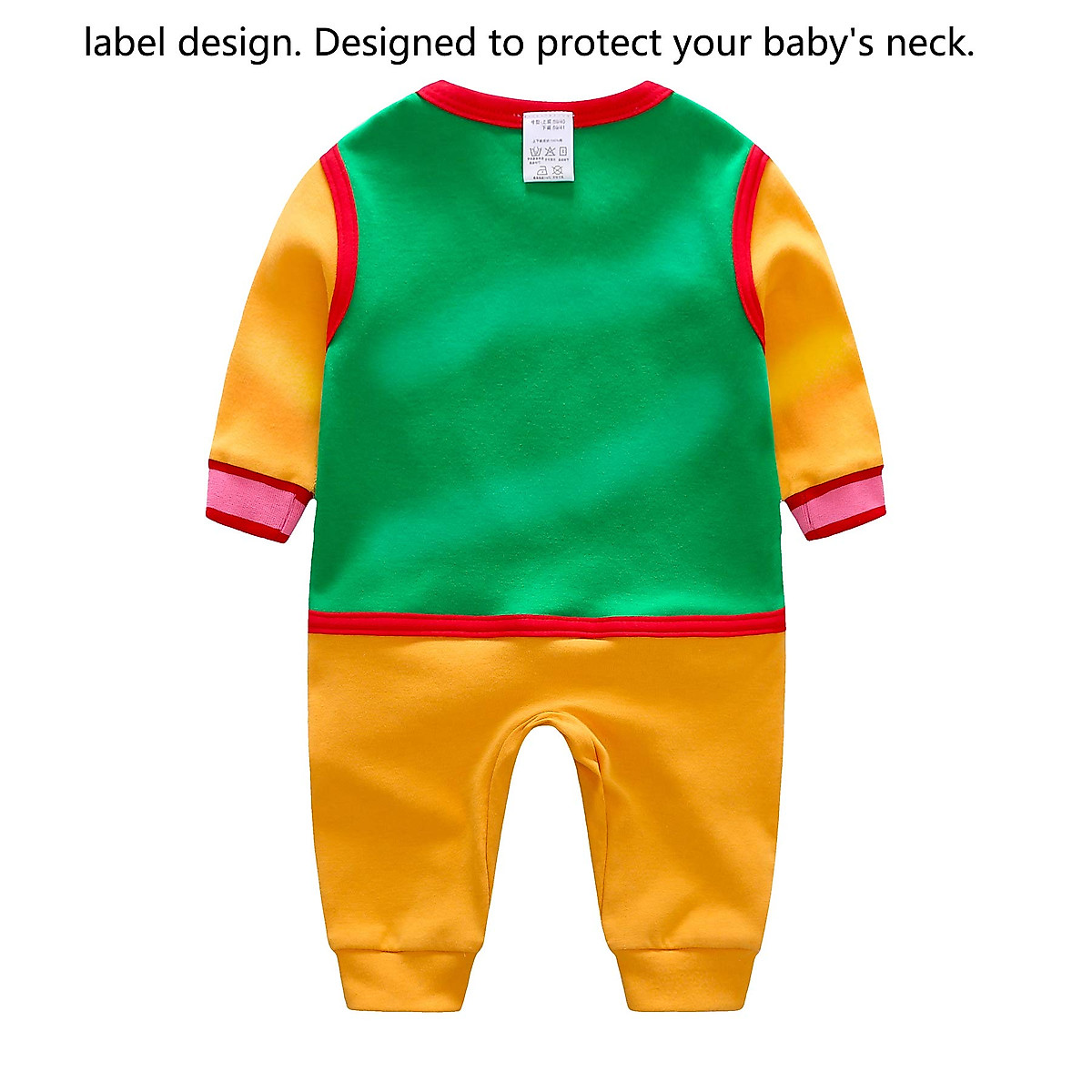 Yierying Newborn Baby Boy Girl Anime Cute Romper Jumpsuit Bodysuit Clothes Outfit Cosplay Playsuit