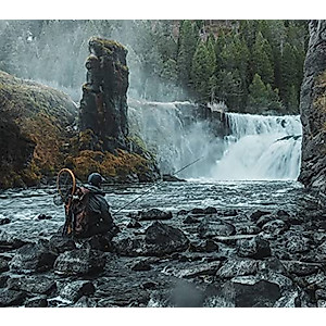 Rockagator Waterproof Backpacks - Hydric Series 40 Liter Hunting Camouflage Quick-Submersion Waterproof Backpack, River Dry Bag for Canoeing, Kayaking or Rafting, Camo