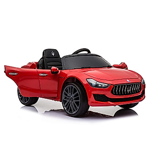 Best Ride on Cars Maserati Ghibli 12V, Red, One Size