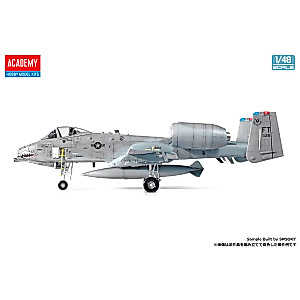 Academy 120116 492348 1/48 USAF A-10C 75Th Fs Flying Tigers, Multi-Colour